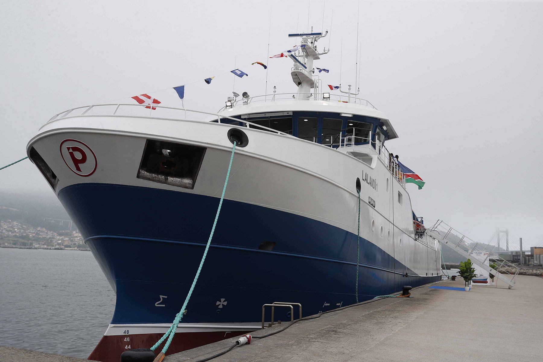Astilleros Armon entrega al Grupo Nueva Pescanova el barco Lalandii 1 ...