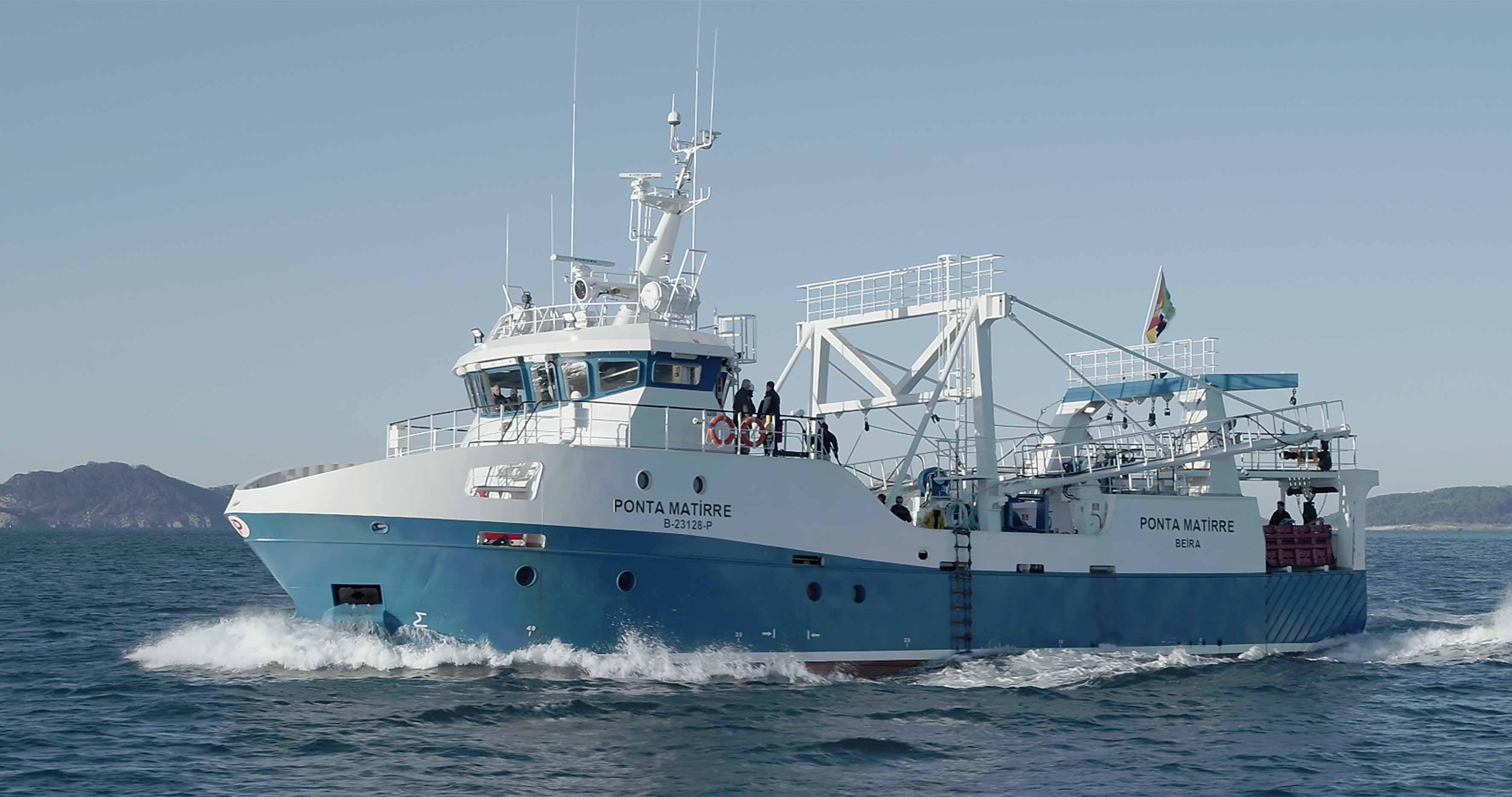 “Ponta Matirre”, the first of the new freezer vessels of the Nueva ...